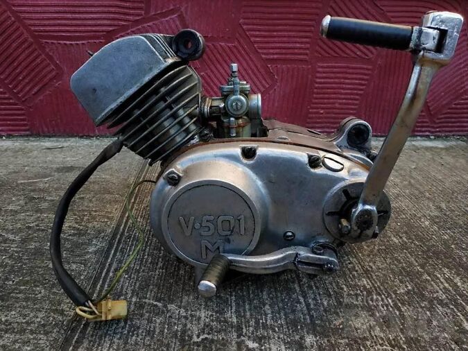 KAP. REMONDITUD USSR MOPEEDI MOOTOR V501M (STELLA, RIGA MINI, KARPATÕ ...
