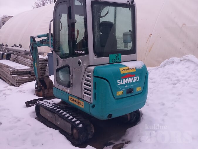 MÜÜA KASUTATUD EKSKAVAATOR SUNWARD SWE 20B, müük, kuulutus 92580775 ...
