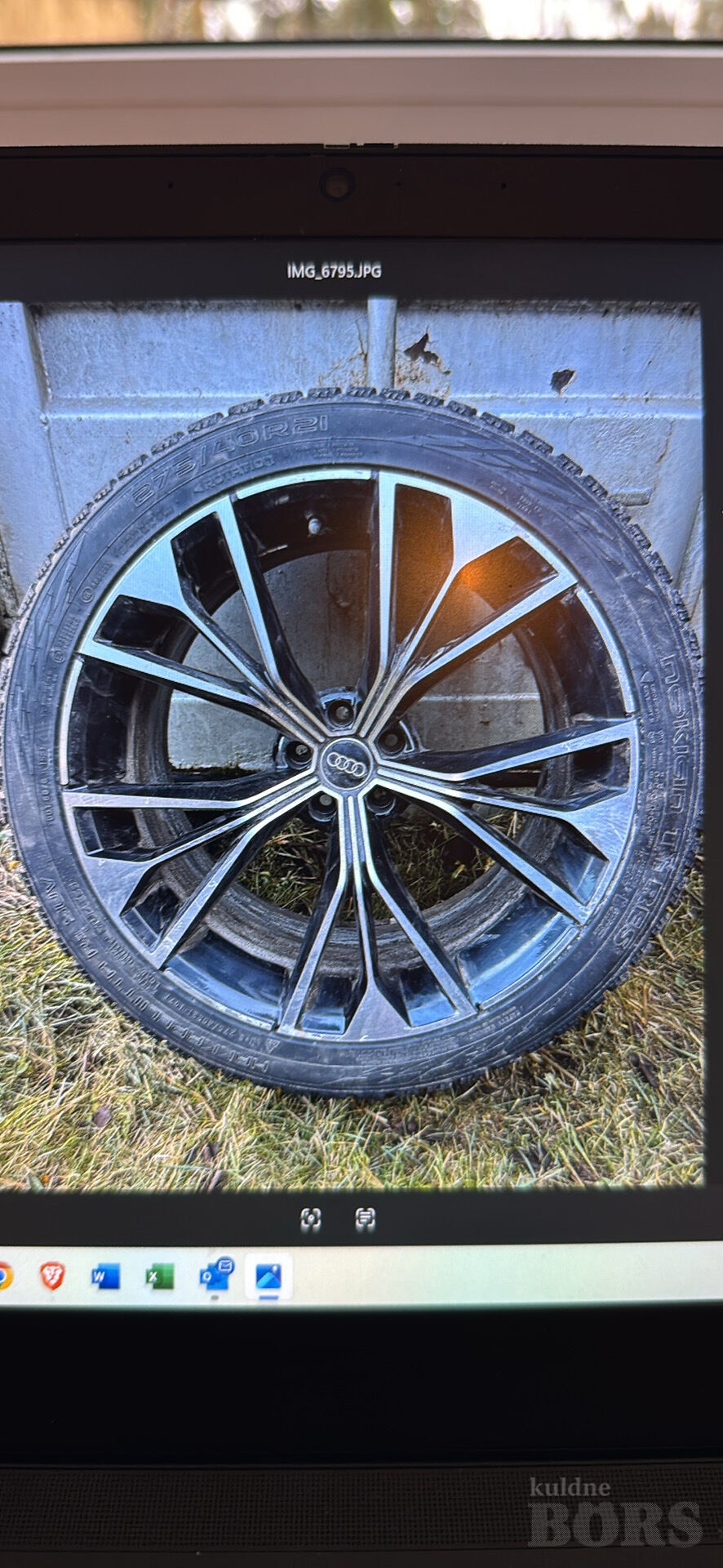 AUDI 21’’ VELJED JA TALVEREHVID, müük, kuulutus 96896795 - Kuldne Börs