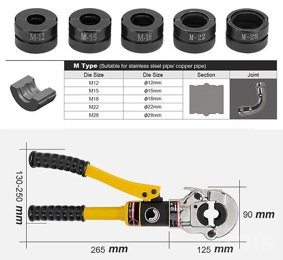 ALUPEX HÜDRAULILISED PRESSTANGID PEX/AL/PEX, TH+M PRESSID, müük ...
