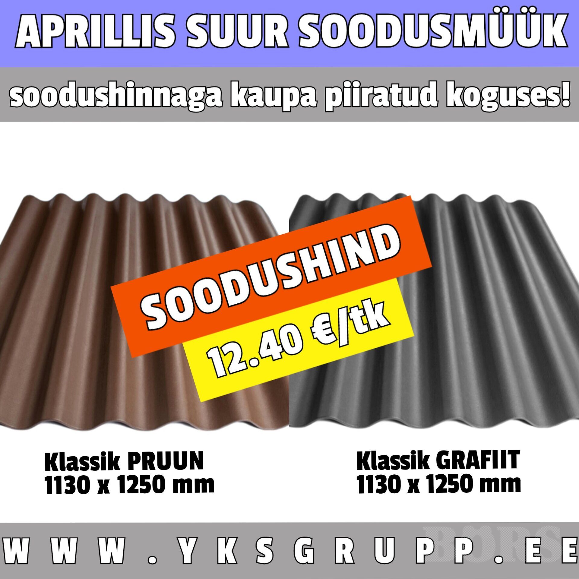 ETERNIIDI SOODUSMÜÜK APRILLIS, müük, kuulutus 95877966 - Kuldne Börs