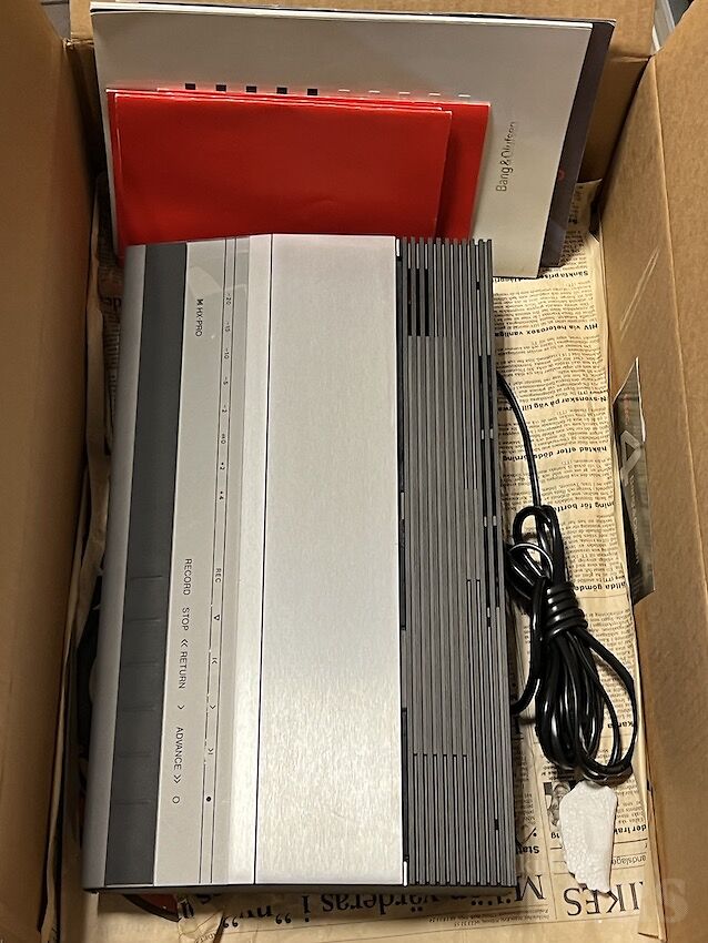 BANG & OLUFSEN 3300 BEOMASTER,BEOGRAM & BEOCORD + REMOTE CONTROL / MINT ...